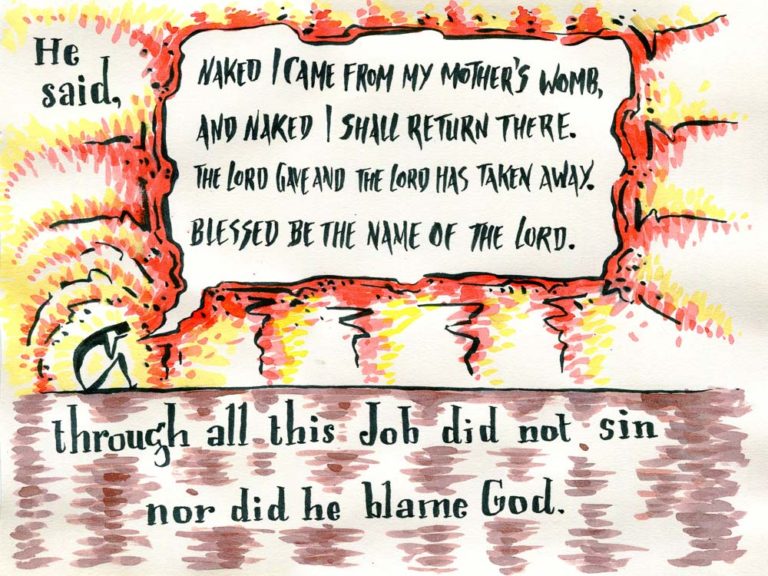 Bible verse art: one drawing for every book of the Bible