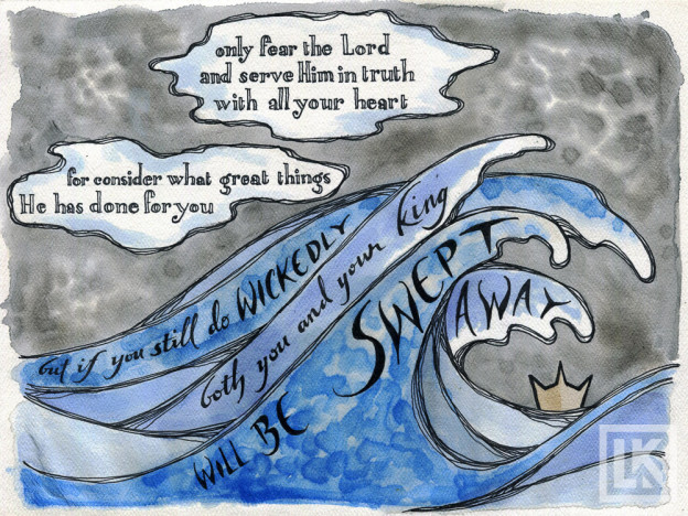 Bible verse art: one drawing for every book of the Bible