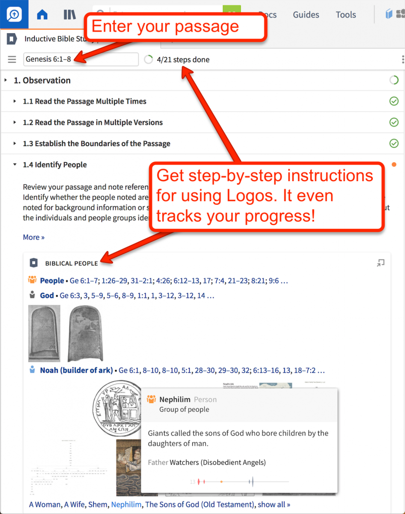 Logos 8 Workflows Overviewbible