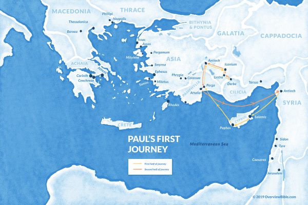 Paul's Missionary Journeys: The Beginner's Guide - OverviewBible