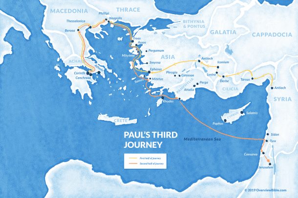 Paul's Missionary Journeys: The Beginner's Guide - OverviewBible